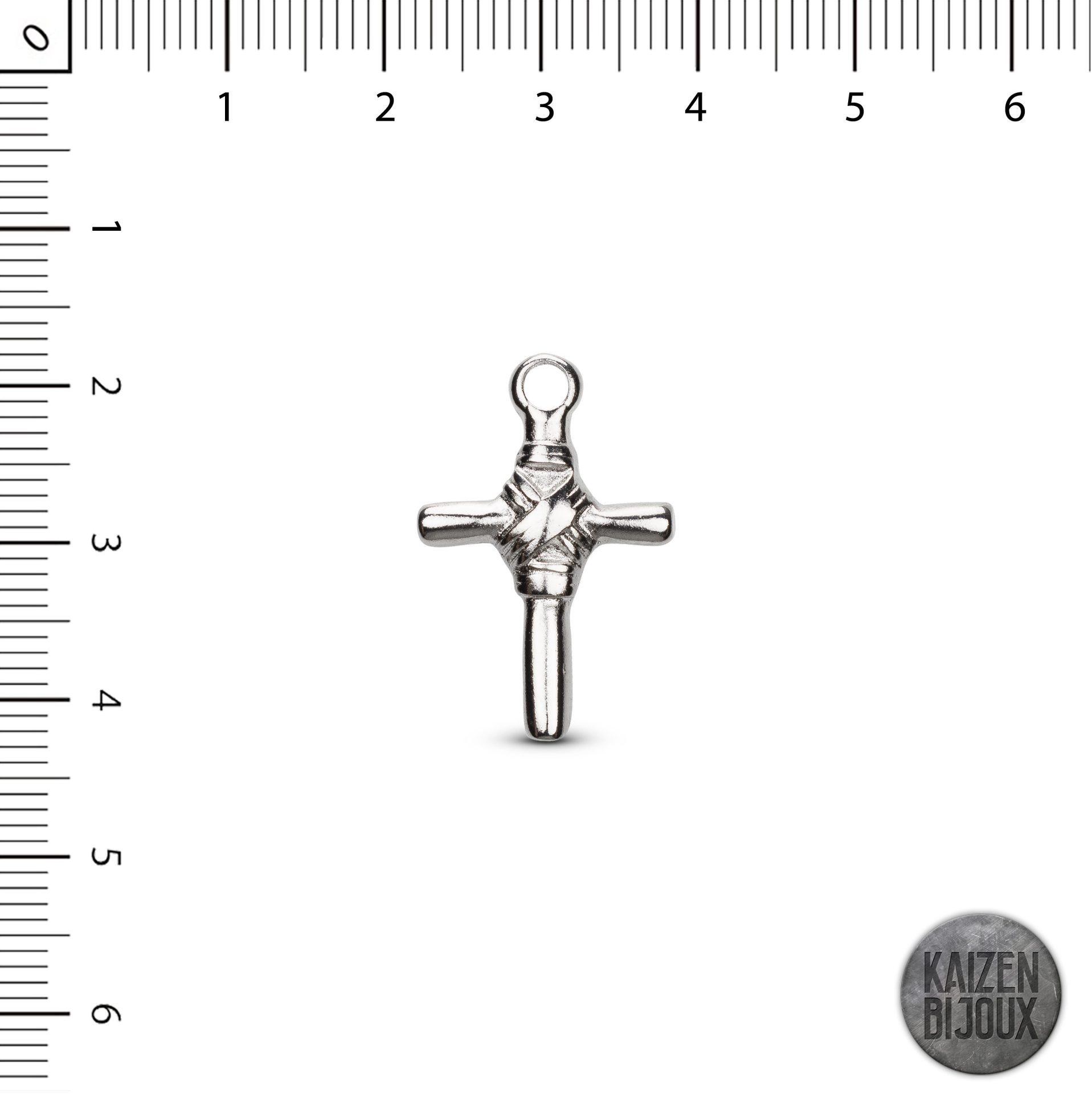 Cruz del lazo 25mm - Kaizen Bijoux